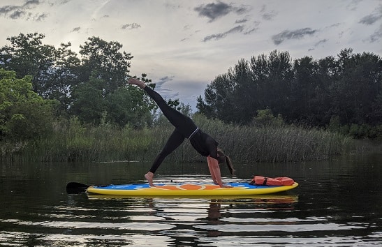 Advanced Paddleboard Yoga | Northwest Paddleboarding